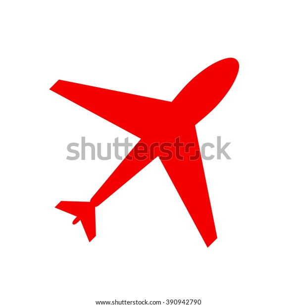 Web Icon Airplane Plane Airport Icon Stock Vector (Royalty Free) 390942790