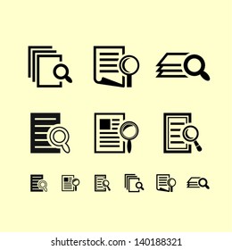 Web Office Icons Stock Vector (Royalty Free) 140188321 | Shutterstock