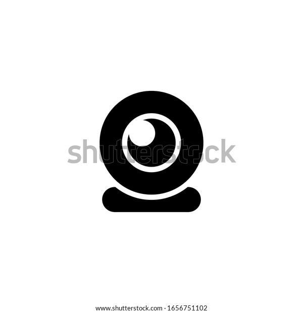 Webcam Icon Vector Illustration Logo Template Stock Vector (Royalty ...