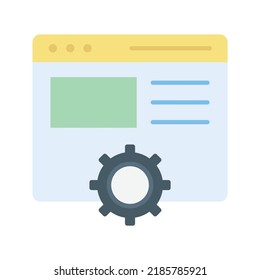 Website Optimization Icon Vector Image Can Stock Vector (Royalty Free ...