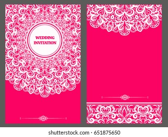 Wedding Invitation Card Abstract Background Stock Vector (Royalty Free ...