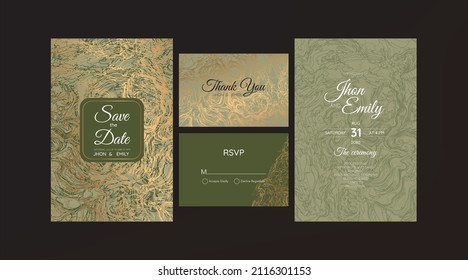 Wedding Invitation Line Abstract Background Luxury Stock Vector ...