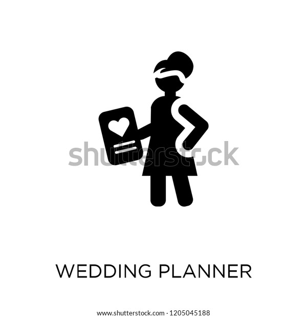 Wedding Planner Icon Wedding Planner Symbol: vector de stock (libre de ...