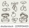 25+ Thousand Wedding Rings Drawing Royalty-Free Images, Stock Photos ...