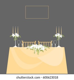18,624 Wedding table vector Images, Stock Photos & Vectors | Shutterstock