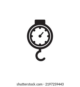 Weighing Icon Vector Illustration Symbol Design Stock Vector (Royalty ...