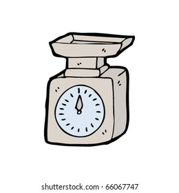 Weighing Scales Cartoon Stock Vector (Royalty Free) 66067747 | Shutterstock