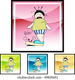 Weight Gain Stock Vector (Royalty Free) 49839691 | Shutterstock