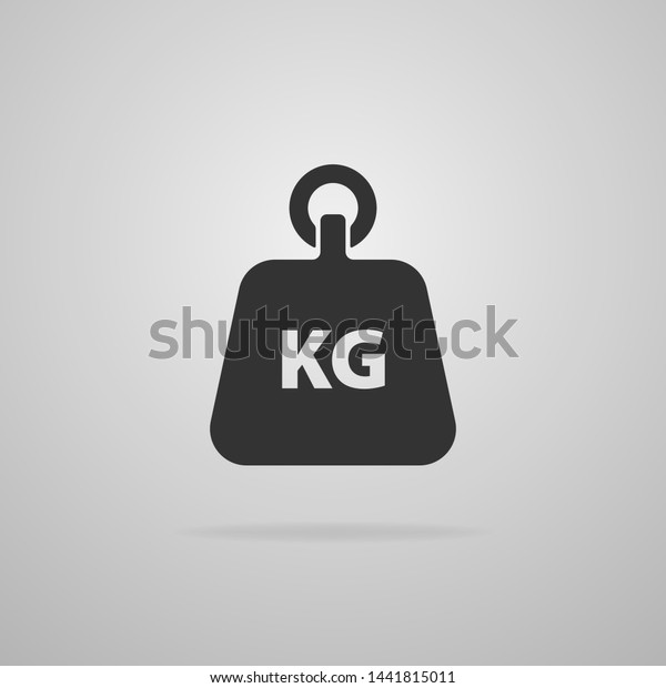 Weight Icon Trendy Flat Style Isolated Stock Vector (Royalty Free ...