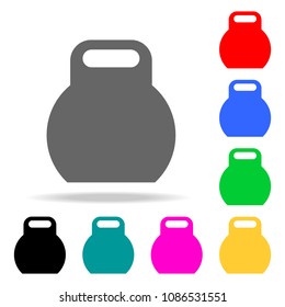 Weight Icons Elements Human Web Colored Stock Vector (Royalty Free ...