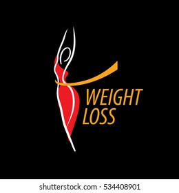 Weight Loss Logo Stock Vector (Royalty Free) 534408901 | Shutterstock