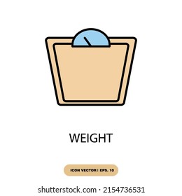Weight Scale Icons Symbol Vector Elements Stock Vector (Royalty Free ...
