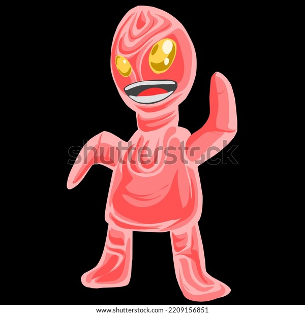 Weird Drawing Art Design Vector Illustration Stock Vector (Royalty Free ...
