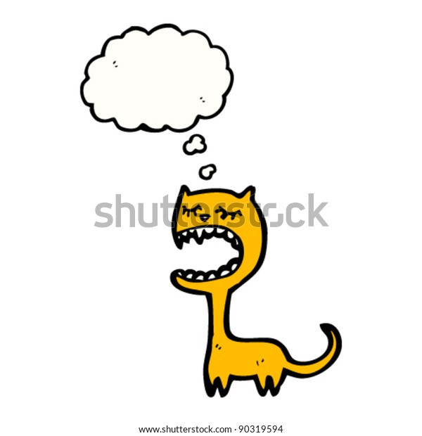 Weird Ginger Cat Cartoon Stock Vector (Royalty Free) 90319594 ...