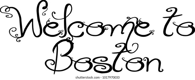 180 Welcome to boston sign Images, Stock Photos & Vectors | Shutterstock