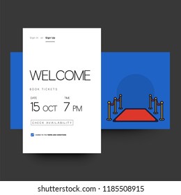 Welcome Check Ux Ui Screen Smart Stock Vector (Royalty Free) 1185508915 ...
