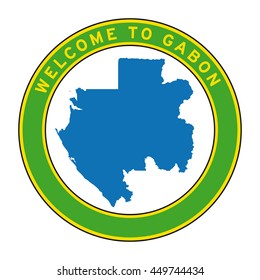 Welcome Gabon Vector Logo Stock Vector (Royalty Free) 449744434 ...