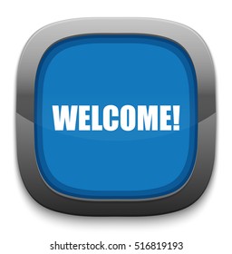 Welcome Icon Stock Vector (Royalty Free) 516819193 | Shutterstock