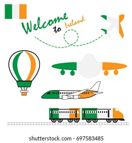 Welcome Irelandvector Illustration Stock Vector (Royalty Free ...