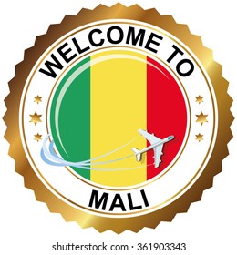 Welcome Mali Stock Vector (Royalty Free) 361903343