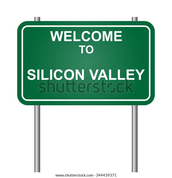 Welcome Silicon Valley Vector Stock Vector (Royalty Free) 344439371 ...