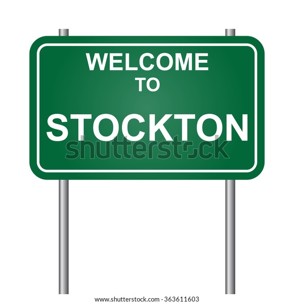 Welcome Stockton Vector Stock Vector (Royalty Free) 363611603 ...
