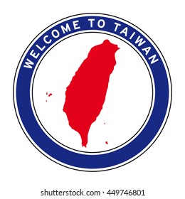 Welcome Taiwan Vector Logo Stock Vector (Royalty Free) 449746801 ...