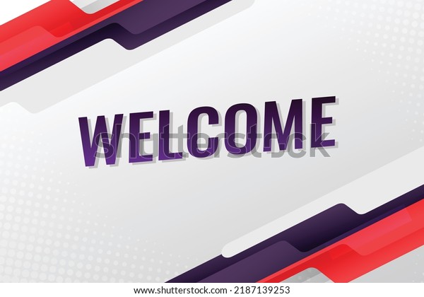 concepto de palabra de bienvenida ilustraciones: vector de stock (libre ...