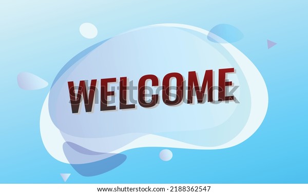 concepto de palabra de bienvenida ilustraciones: vector de stock (libre ...