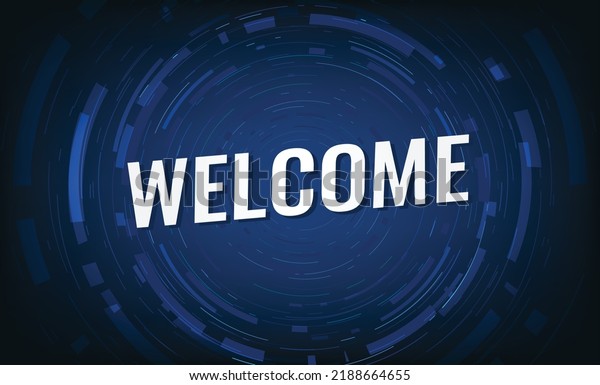 concepto de palabra de bienvenida ilustraciones: vector de stock (libre ...