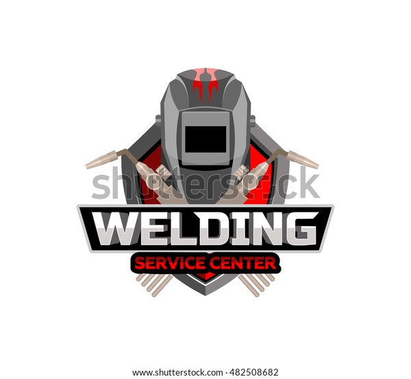 Welding Logo Emblem Badge Stock Vector (Royalty Free) 482508682 ...