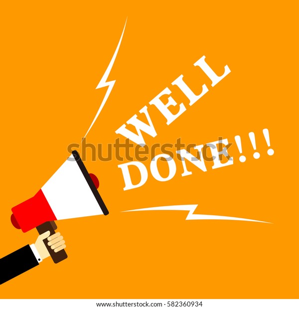 Well Done Cartoon Vector Businessman Holding Stock Vector (Royalty Free ...