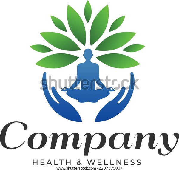Wellness Logo Vector Art Icons Graphics: เวกเตอร์สต็อก (ปลอดค่า ...