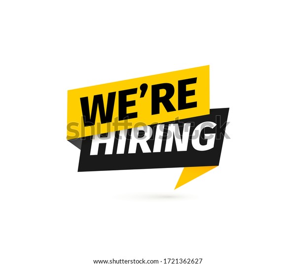 Were Hiring Isolated Vector Icon Paper Stock Vector (Royalty Free ... Were Hiring Isolated Vector Icon Paper Stock Vector (Royalty Free ...