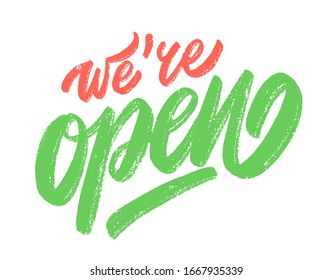4,512 We're open banner Images, Stock Photos & Vectors | Shutterstock