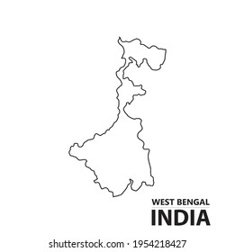 508 West Bengal Outline Images, Stock Photos & Vectors | Shutterstock