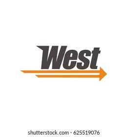 West Letter Stock Vector (Royalty Free) 625519076 | Shutterstock