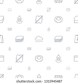 Wet Icons Pattern Seamless White Background Stock Vector (Royalty Free ...