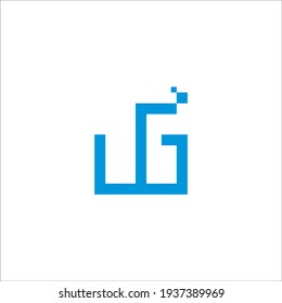 Wg Logo Design Vector Sign Stock Vector (Royalty Free) 1937389969 ...