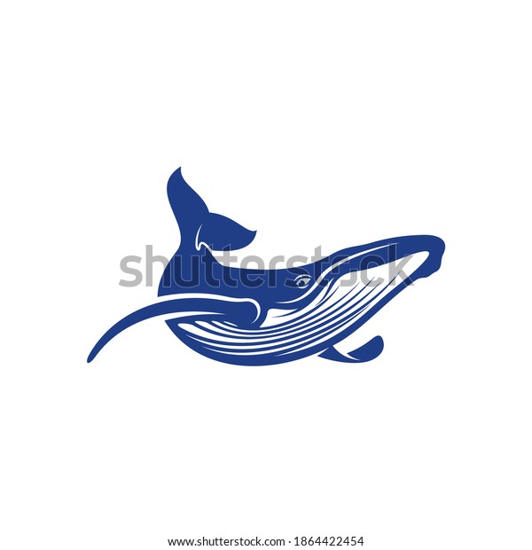 Whale Design Vector Creative Whale Illustration Stock Vector (Royalty ...
