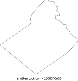 Wharton County Map State Texas Stock Vector (Royalty Free) 1508340605