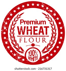 Wheat Flour Stamp Stock Vector (Royalty Free) 216731317 | Shutterstock