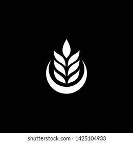 Wheat Logo Icon Simple Abstract Stock Vector (Royalty Free) 1425104933 ...