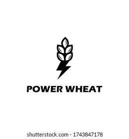 Wheat Power By Eating Wheat Will Stock Vector (Royalty Free) 1743847178 ...