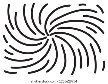 Whirlpool Hand Drawn Vector Stock Vector (Royalty Free) 1235628754 ...