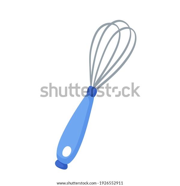 Whisk Vector Illustration Isolated On White Stock Vector (Royalty Free ...