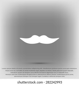 Whiskers Icon Stock Vector (Royalty Free) 282242993 | Shutterstock