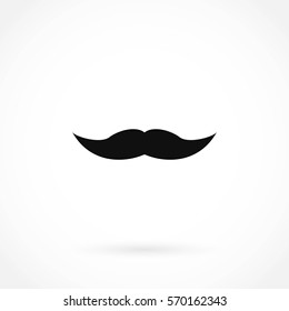 Whiskers Icon Vector Flat Design Best Stock Vector (Royalty Free ...