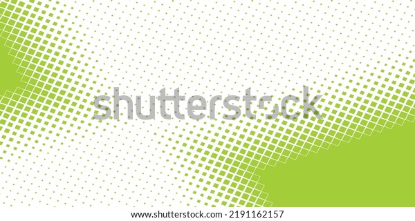 White Abstract Background Green Square Stock Vector (Royalty Free ...