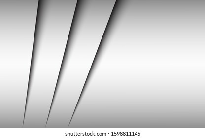 White Abstract Background White Layers Above Stock Vector (Royalty Free ...